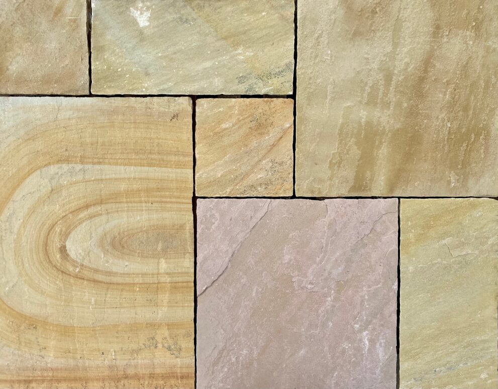 Aztec Buff Sandstone Paving - Aztec Stone