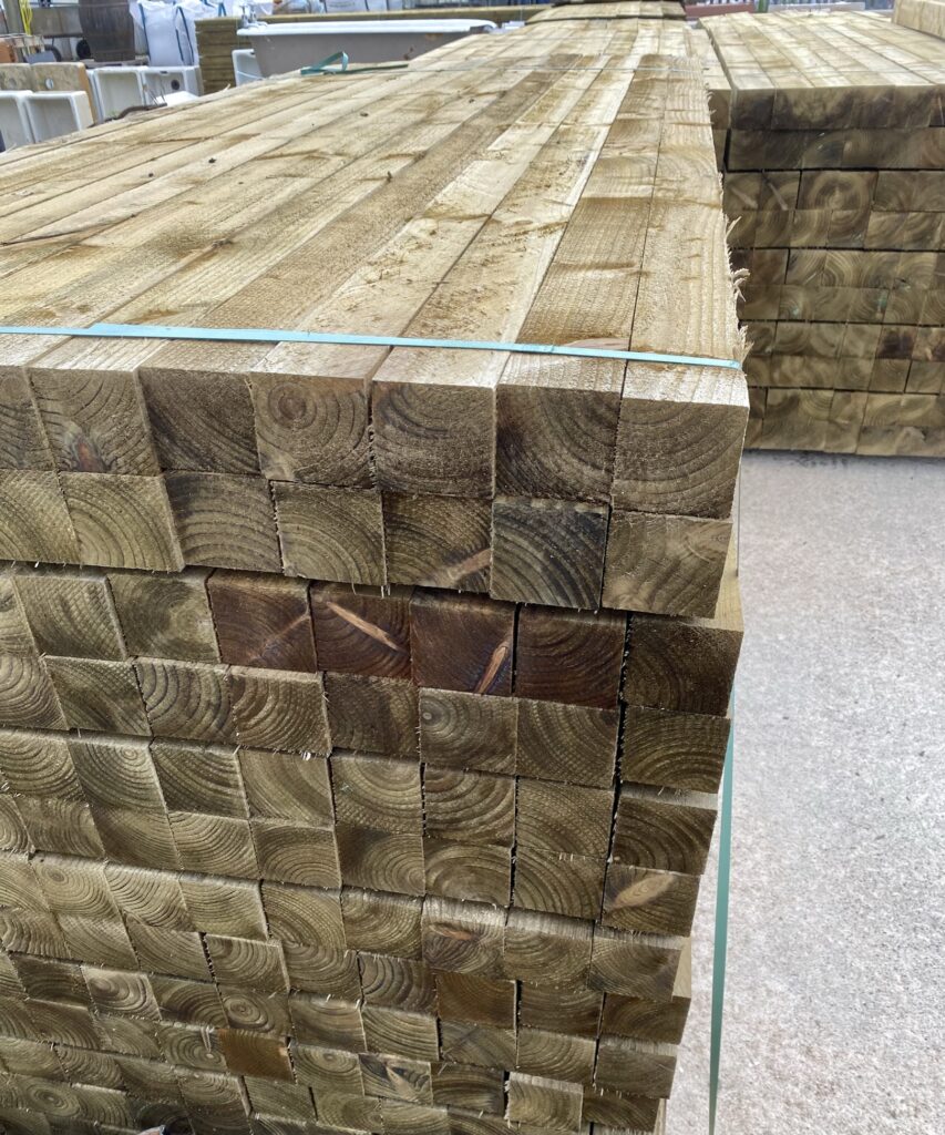 4"x 4" Fence Posts - Aztec Stone