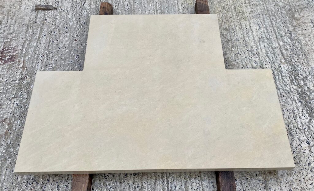 Black Limestone Hearth 1200mm x 900mm x 50mm - Aztec Stone